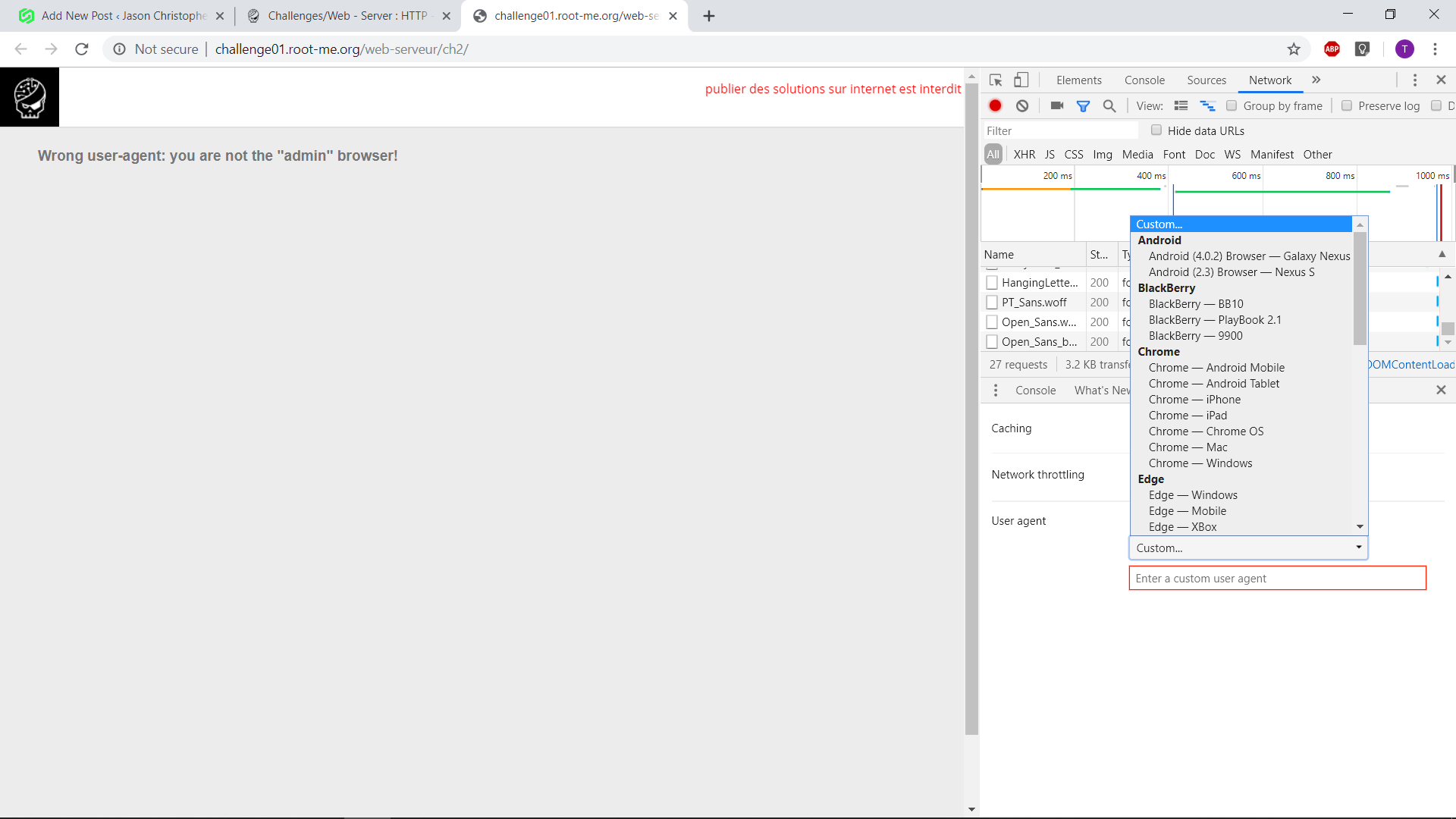 Root Me Exercise 3 – Jason Christopher Chandra